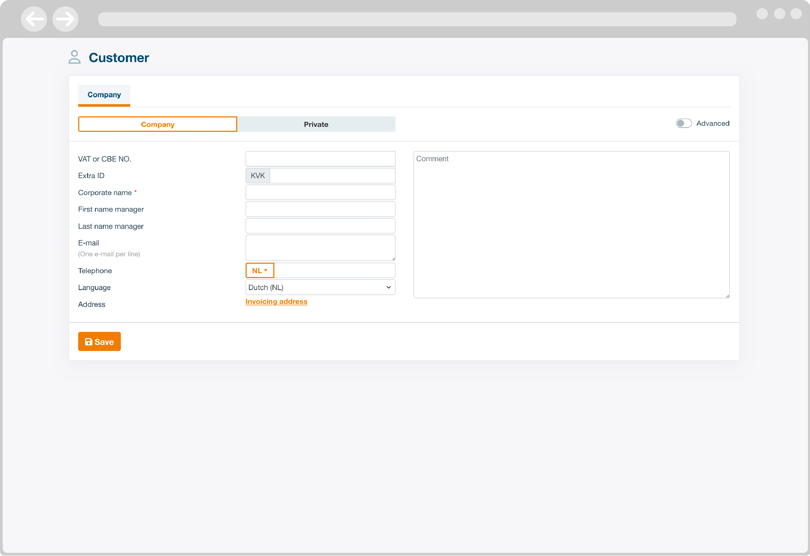 Manual: send an invoice via Peppol